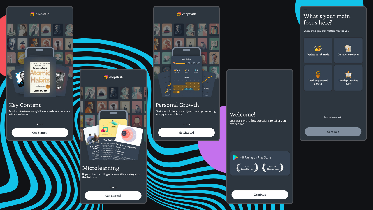 Онбординг в приложении: разбор примеров – Logic Lounge Studio